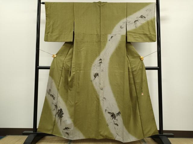 振袖 正絹 お買上 お仕立上がり 袋帯 長襦袢 3点セット 薄黄色地薄紫