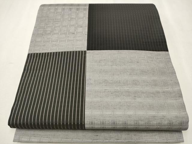 平和屋着物●太鼓柄袋帯　切嵌　吉野間道　正絹　逸品　CAAR7877hy