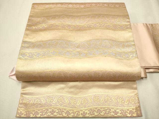 平和屋着物●つけ帯　名物裂間道　本金箔　正絹　逸品　CAAR7931hy