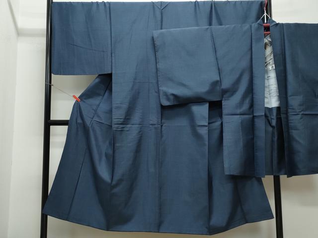 平和屋着物●男性　本場大島紬　アンサンブル　100亀甲　総詰め　正絹　逸品　CAAR8217vf