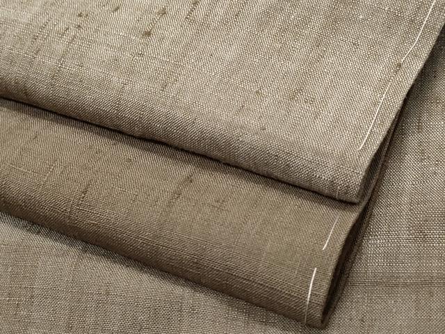 平和屋着物●上質な紬 　霞文　正絹　逸品　未使用　CAAR8318vf