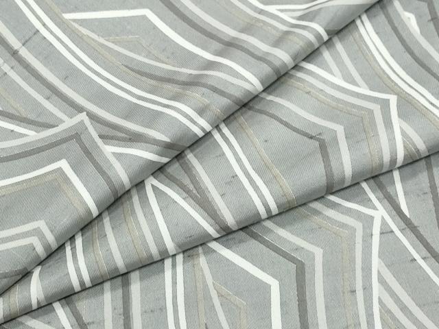 平和屋着物●石川県指定無形文化財　牛首紬　白山工房　手織り　吉祥文　正絹　逸品　CAAR8327vf