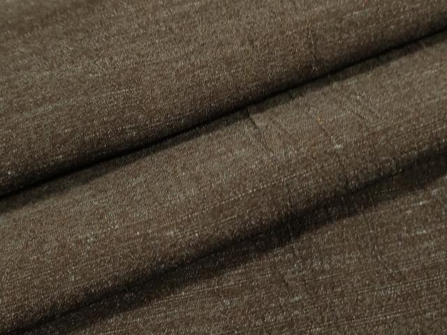 平和屋着物●上質な紬　霞文　正絹　逸品　CAAS0038th