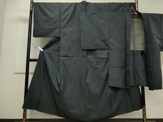 平和屋着物●男性　本場大島紬　アンサンブル　100亀甲　総詰め　正絹　逸品　CAAS0085th