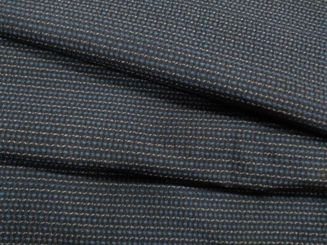 平和屋着物●男性　本場大島紬　80亀甲　総詰め　正絹　逸品　CAAS0116th