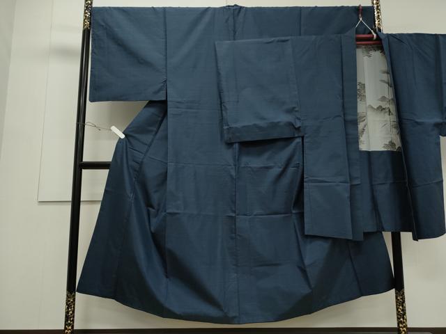 平和屋着物●男性　本場大島紬　アンサンブル　吉祥文　正絹　逸品　CAAS0123th