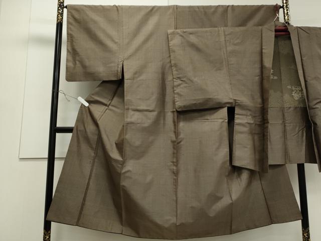 平和屋着物●男性　本場大島紬　アンサンブル　吉祥文　正絹　逸品　CAAS0130th