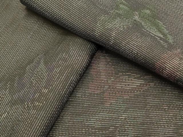 平和屋着物●本場大島紬　舞蝶文　正絹　逸品　CAAS0143th