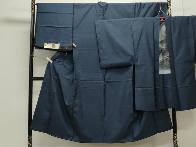 平和屋着物●男性　本場大島紬　アンサンブル　100亀甲　総詰め　証紙付き　正絹　逸品　CAAS0270th