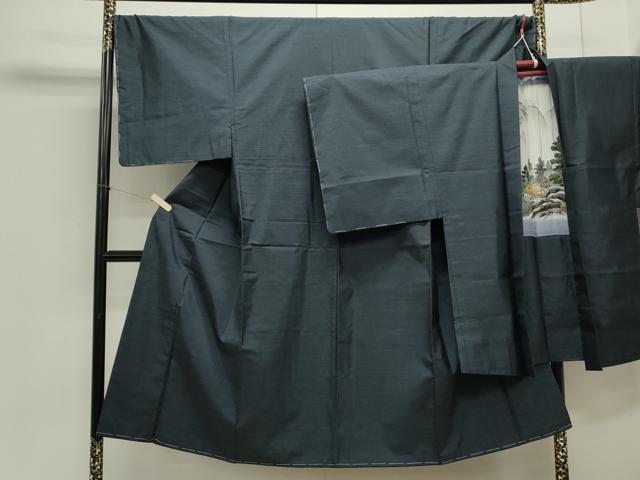 平和屋着物●男性　本場大島紬　アンサンブル　吉祥文　正絹　逸品　CAAS0277th