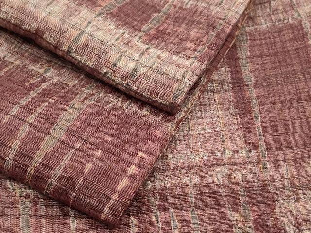 平和屋着物●上質な紬　吉祥文　正絹　逸品　CAAS0346th