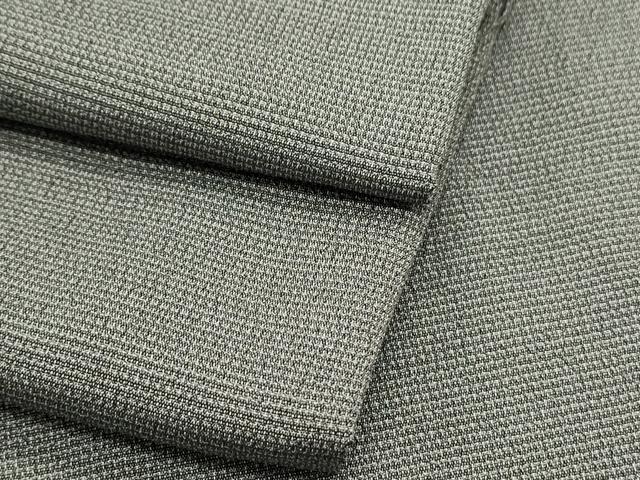 平和屋着物●本塩沢　吉祥文　正絹　逸品　CAAS0350th