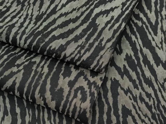 平和屋着物●本場染大島紬　三代目　照慶　杢目文様　まるやま扱い　正絹　逸品　CAAS0386th