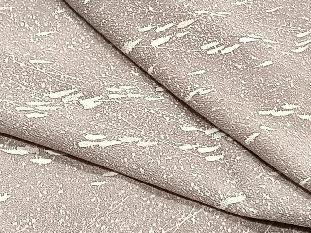 平和屋着物▽小紋　単衣　抽象文　洗える着物　CAAS2415xi