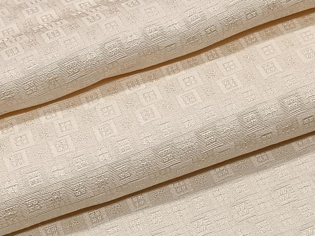 平和屋着物▽上質な色無地　単衣　色紙地紋　人色　正絹　逸品　CAAS2464xi