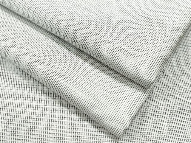 平和屋着物●本場大島紬　白大島　吉祥文　正絹　逸品　CAAS6816yc