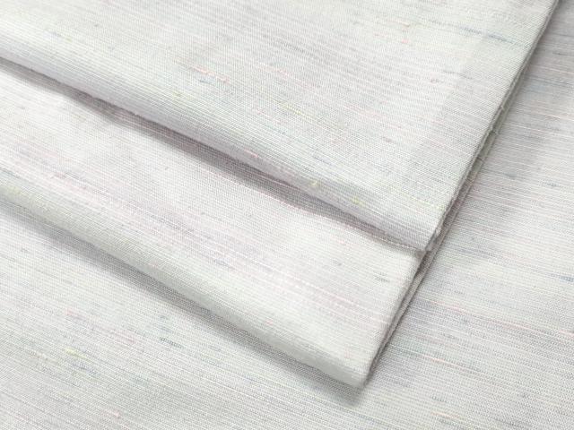 平和屋着物●紅花紬　米沢　霞文　正絹　逸品　CAAS6949yc