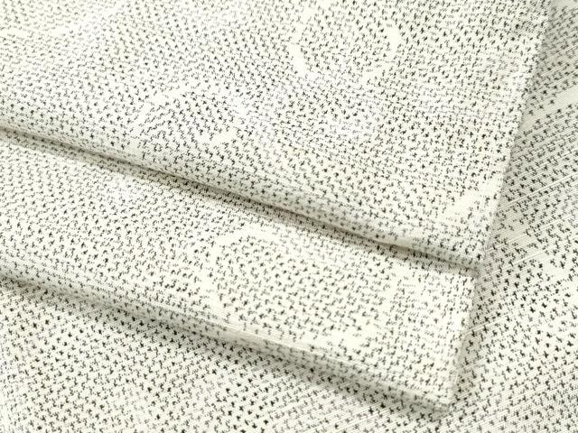 平和屋着物●上質な紬　唐草文　正絹　逸品　未使用　CAAS6985yc