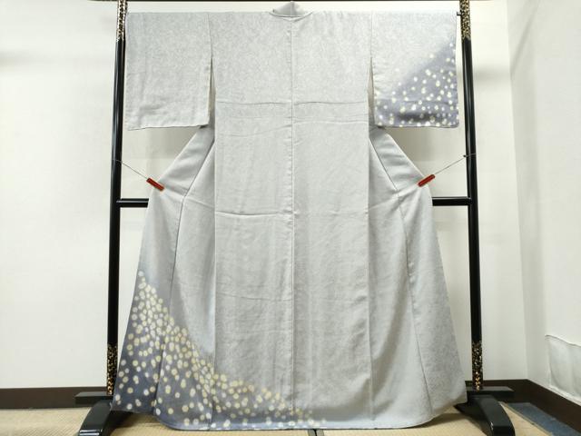 平和屋着物●訪問着　吉祥丸文　暈し染め　正絹　逸品　未使用　CAAS7010yc
