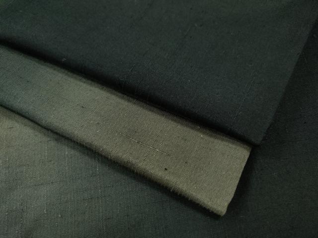 平和屋着物●上質な紬　霞文　正絹　逸品　CAAS7041yc