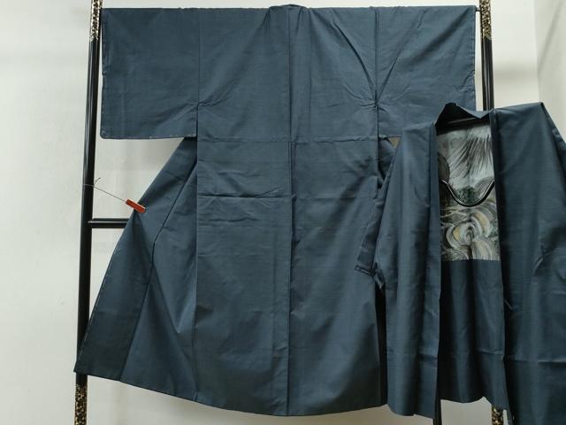 平和屋着物●男性　本場大島紬　アンサンブル　100亀甲　総詰め　正絹　逸品　未使用　CAAS7172yc