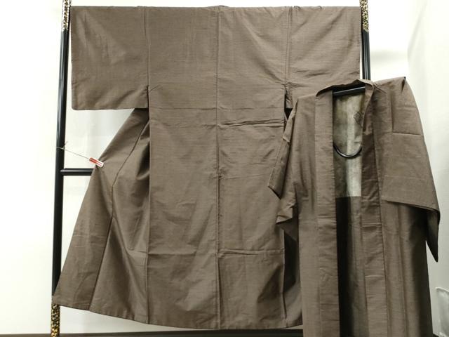 平和屋着物●男性　本場大島紬　アンサンブル　吉祥文　正絹　逸品　CAAS7282yc