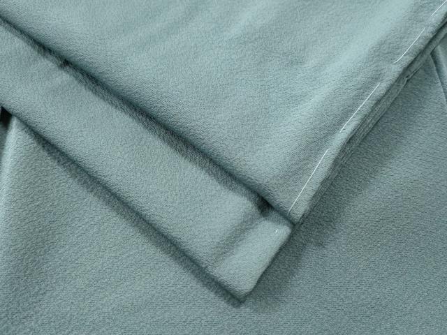 平和屋着物●上質な色無地　浅縹色　正絹　逸品　未使用　CAAS7417yc