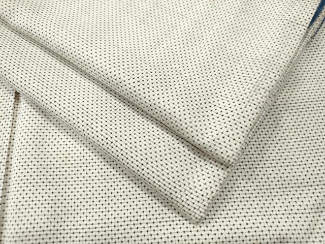 平和屋着物●本場大島紬　白大島　7マルキ　正絹　逸品　CAAS7442yc