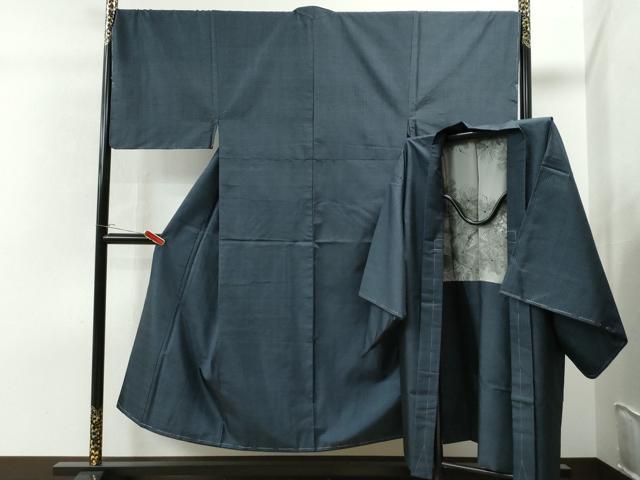 平和屋着物●男性　本場大島紬　アンサンブル　100亀甲　総詰め　正絹　逸品　未使用　CAAS7482yc