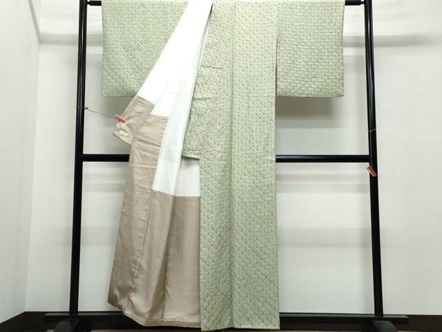 平和屋着物○上質な紬 絞り 正絹 逸品 CAAS8438vf