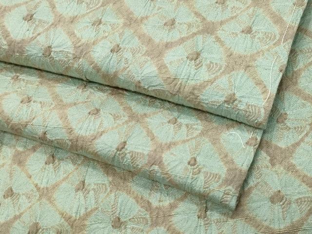 平和屋着物●上質な紬　絞り　正絹　逸品　CAAS8438vf