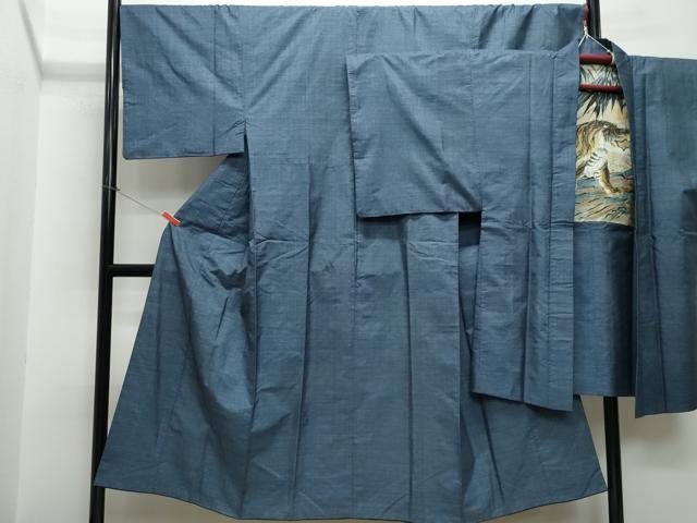 平和屋着物●男性　本場大島紬　アンサンブル　7マルキ　正絹　逸品　CAAS8502vf