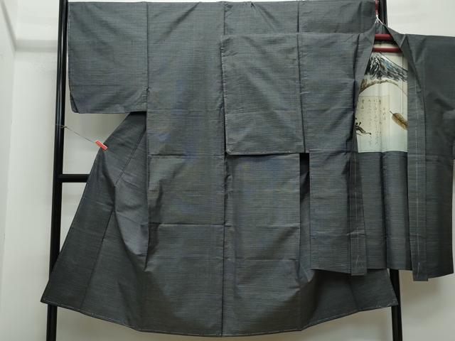 平和屋着物●男性　本場大島紬　アンサンブル　80亀甲　総詰め　正絹　逸品　CAAS8510vf