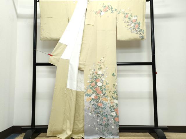 平和屋着物○高級染元 粋峰 林芳夫 京加賀友禅 訪問着