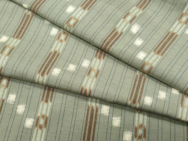 平和屋着物●上質な紬　吉祥文　正絹　逸品　未使用　CAAS8627vf