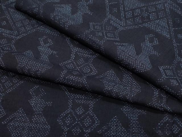 平和屋着物●結城紬　有栖川　阪急百貨店扱い　正絹　逸品　CAAS8657vf