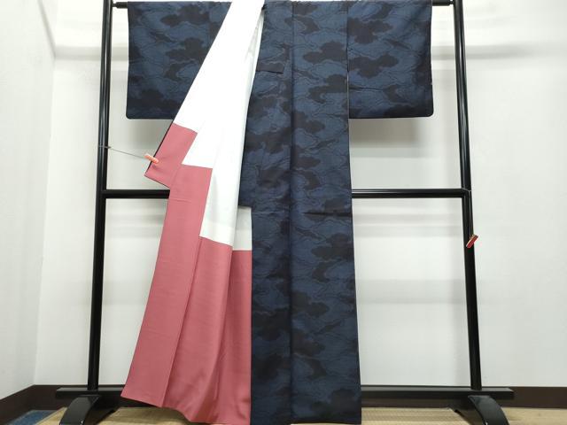 平和屋着物○結城紬 80亀甲 雲重ね文 正絹 逸品 CAAS8676vfの通販はau