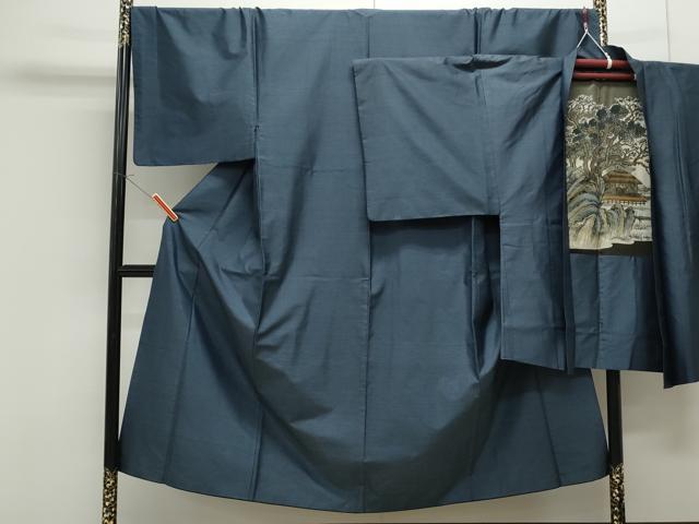 平和屋着物●男性　本場大島紬　アンサンブル　吉祥文　正絹　逸品　CAAS9329th