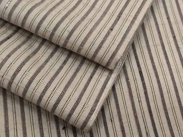 平和屋着物●上質な紬　間道　正絹　逸品　CAAS9369th