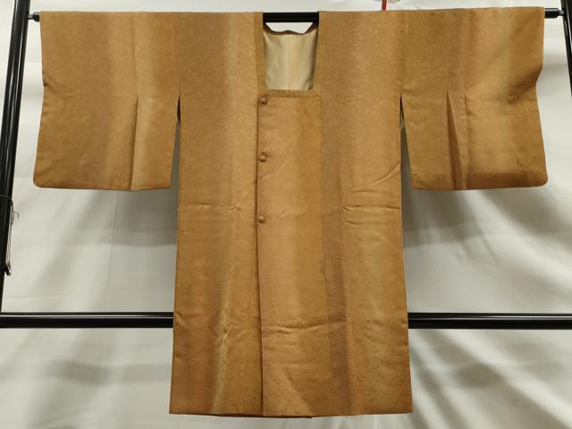 平和屋着物＃道行コート　霞文　暈し染め　近鉄百貨店扱い　ロング丈　正絹　逸品　CAAT0448dy