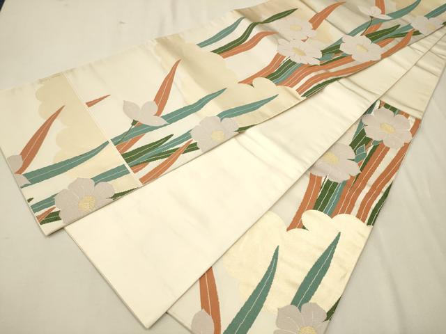 平和屋着物○世界的人形師 辻村寿三郎 ジュサブロー 六通柄袋帯