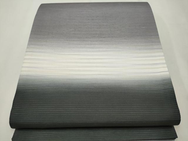 平和屋着物●太鼓柄袋帯　紬地　霞文　正絹　逸品　CAAT1027hy