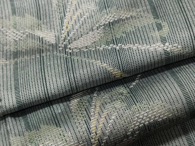 平和屋着物▽小紋　単衣　吉祥花文　洗える着物　CAAT1204ev