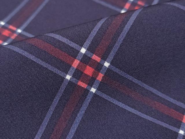 平和屋着物＃羽織 格子柄 正絹 逸品 CAAT5643id