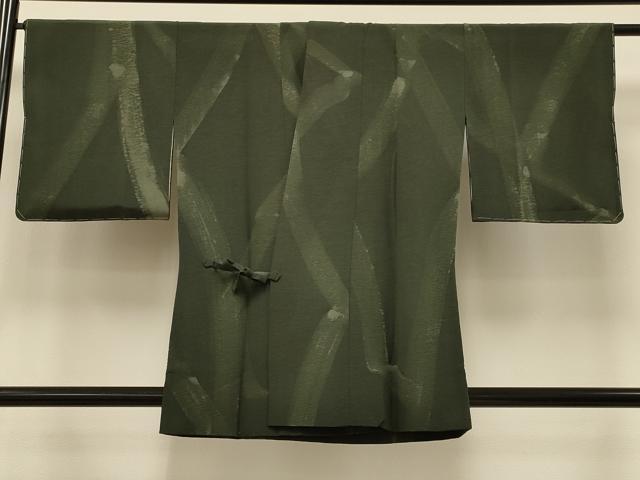 平和屋着物＃道中着　作家物　吉祥文　正絹　逸品　未使用　CAAT5694id