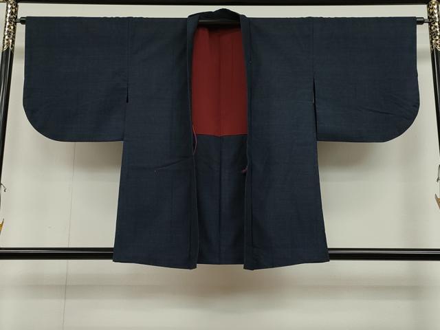 平和屋着物＃綿薩摩　羽織　吉祥文　木綿　逸品　CAAT5731id