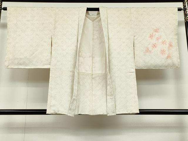 平和屋着物＃羽織　総絞り　草花文　正絹　逸品　未使用　CAAT5770id