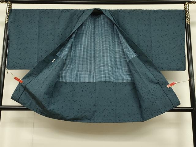 平和屋着物＃男性　羽織　ひげ紬地　霞文　正絹　逸品　未使用　CAAT5777id 平和屋着物＃男性 羽織 ひげ紬地 霞文 正絹 逸品 未使用 CAAT5777id