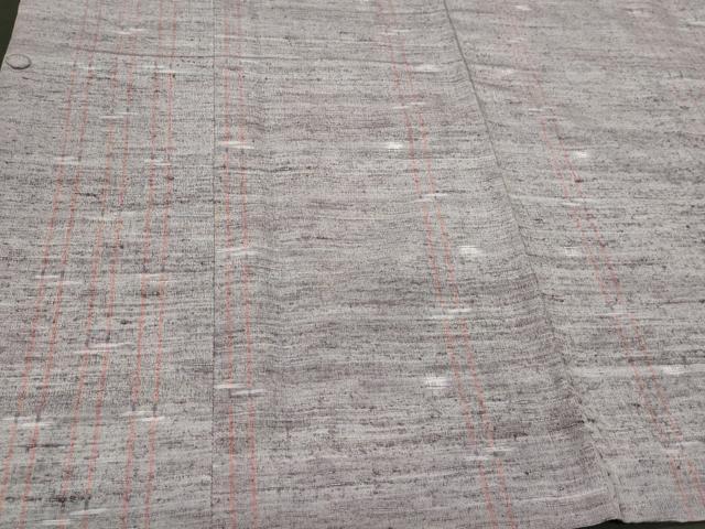 平和屋着物＃道行コート 紬地 間道 正絹 逸品 CAAT5903id