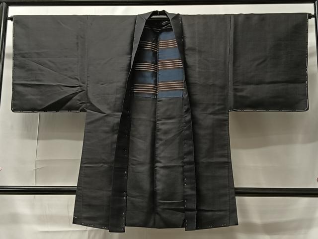 平和屋着物▽男性　長羽織　単衣　吉祥文　正絹　逸品　未使用　CAAT5931id